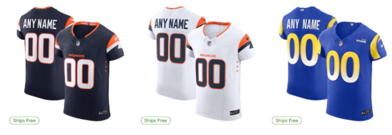 NFL Jersey Size Chart – Different Types & Comparison